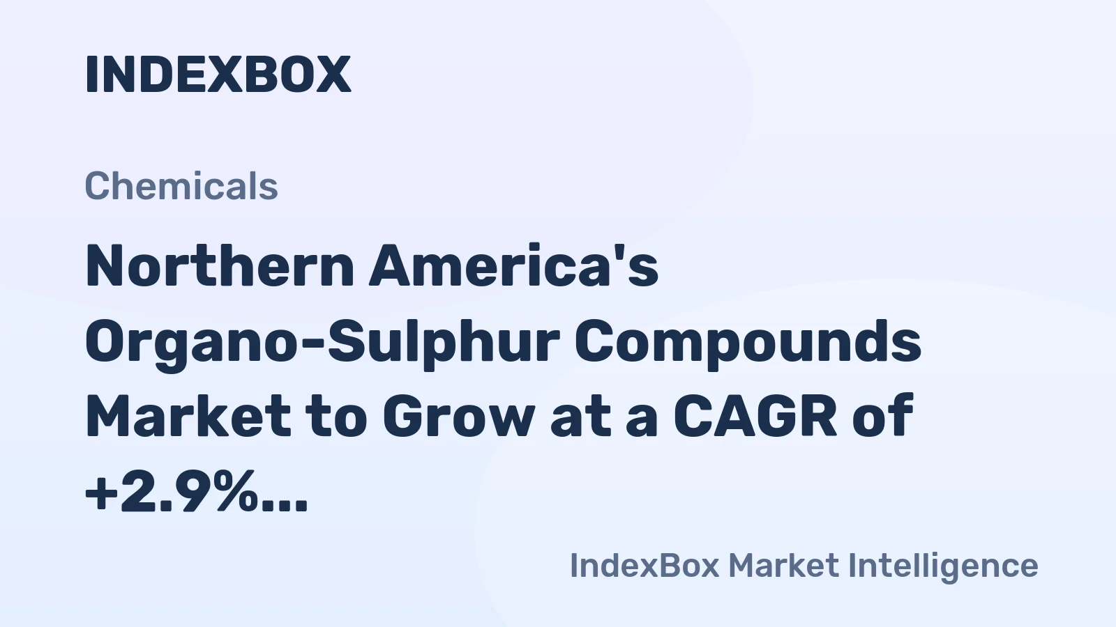 Northern America's Organo-Sulphur Compounds Market to Grow at a CAGR of +2.9% from 2024 to 2035