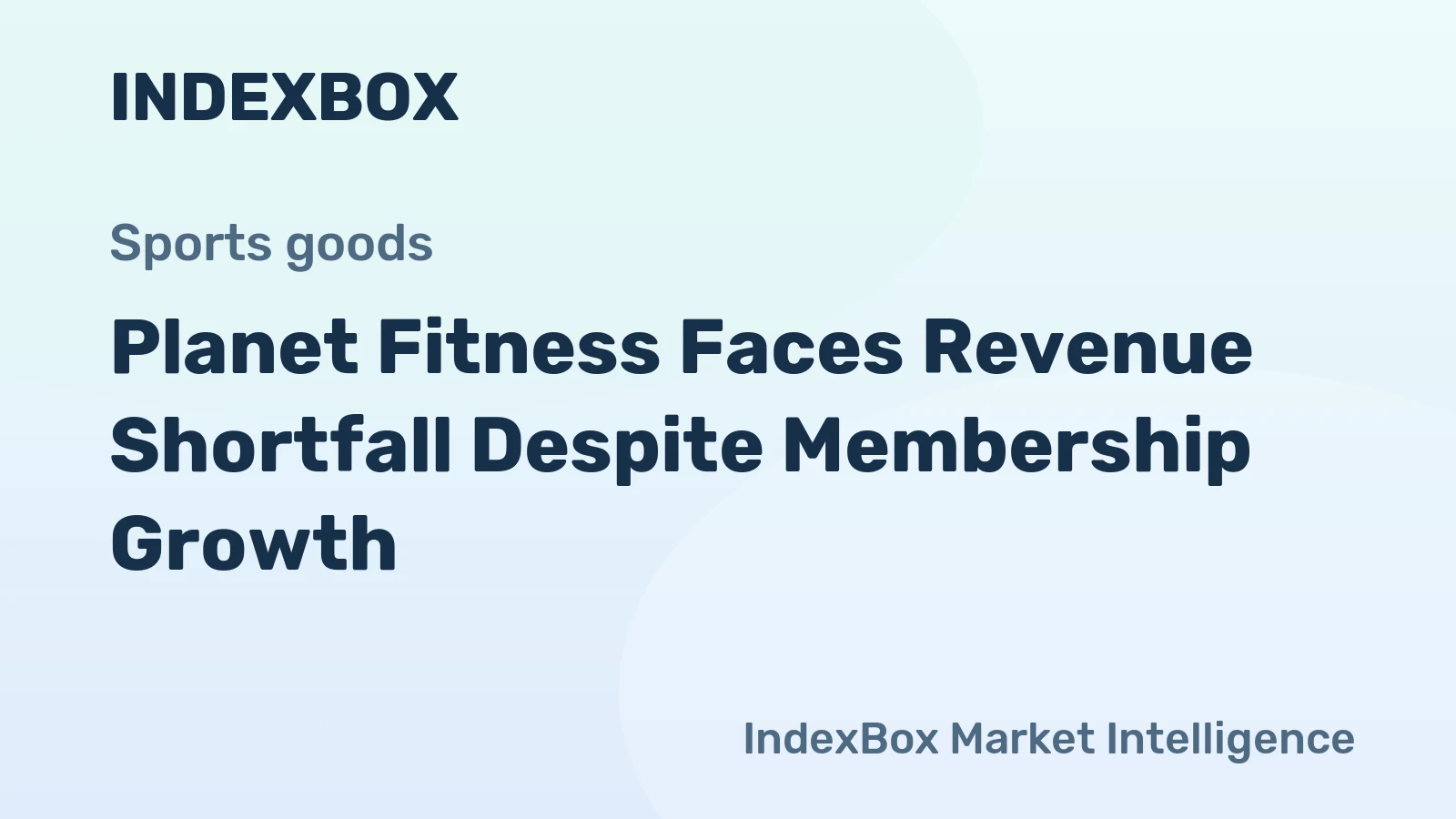 Planet Fitness Faces Revenue Shortfall Despite Membership Growth