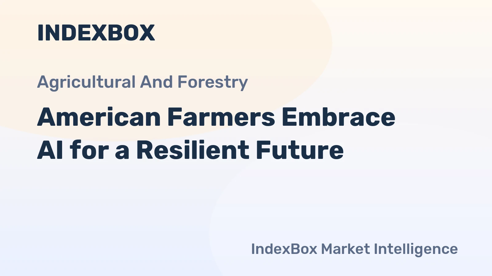 American Farmers Embrace AI for a Resilient Future