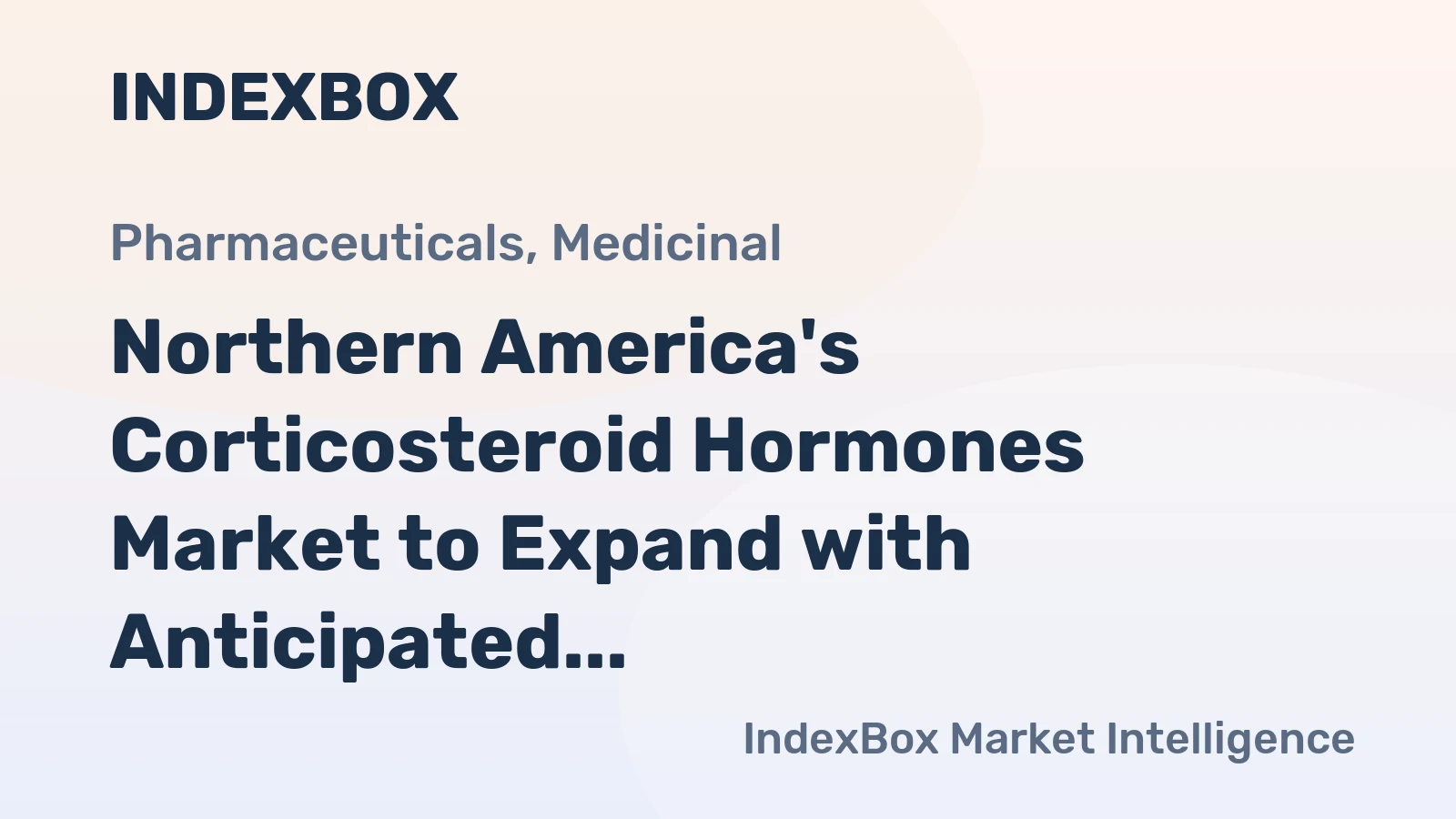 Northern America's Corticosteroid Hormones Market to Expand with Anticipated CAGR of +4.8% Reaching $20.9B by 2035