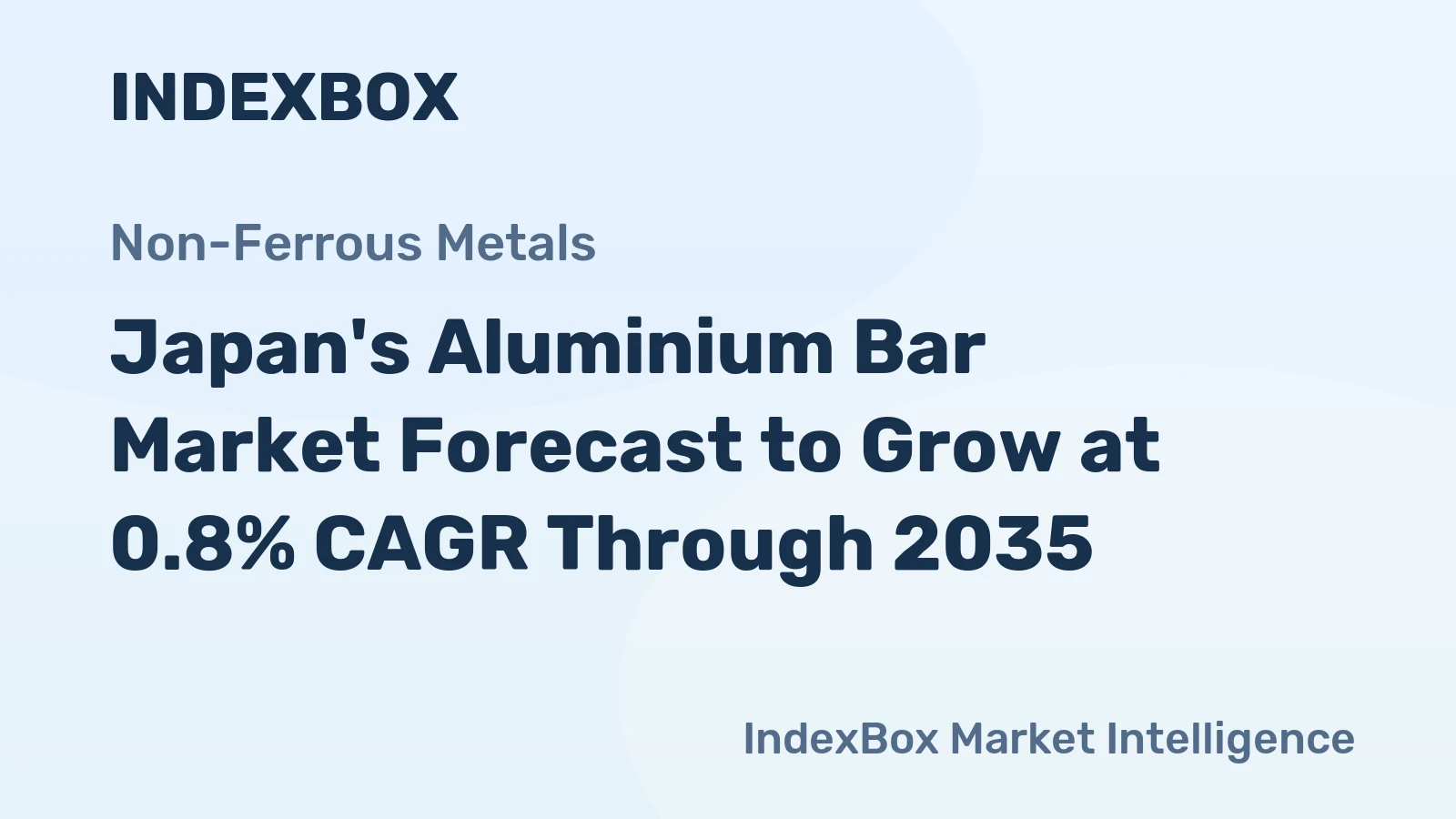 Japan's Aluminium Bar Market Forecast to Grow at 0.8% CAGR Through 2035