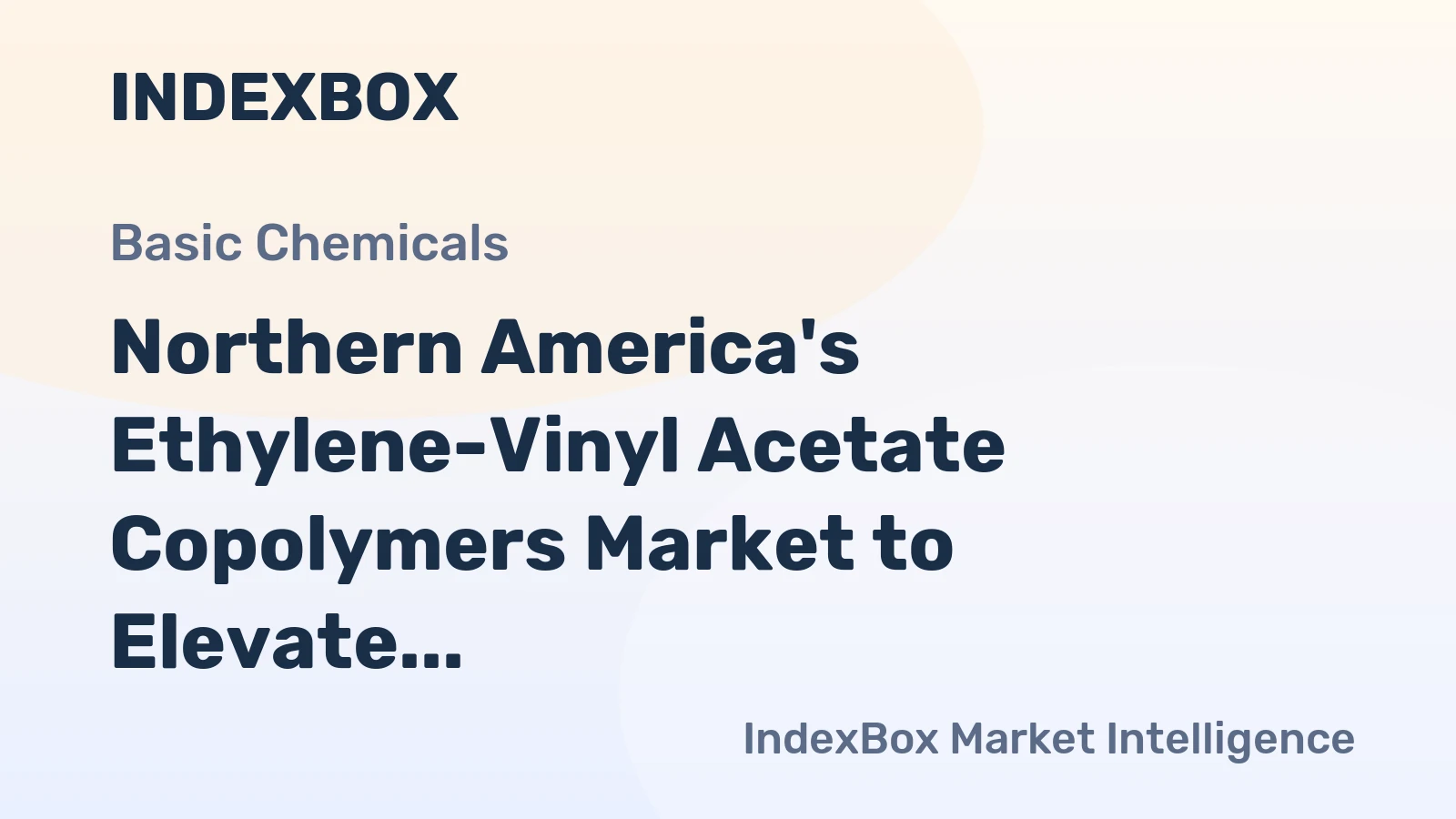 Northern America's Ethylene-Vinyl Acetate Copolymers Market to Elevate with +1.2% CAGR, Reaching $1.1B by 2035
