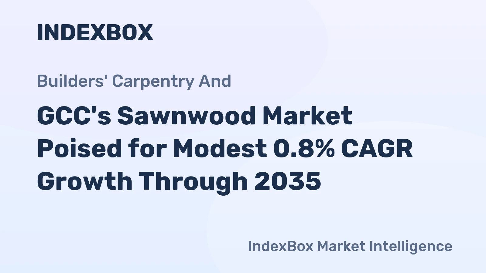 GCC's Sawnwood Market Poised for Modest 0.8% CAGR Growth Through 2035