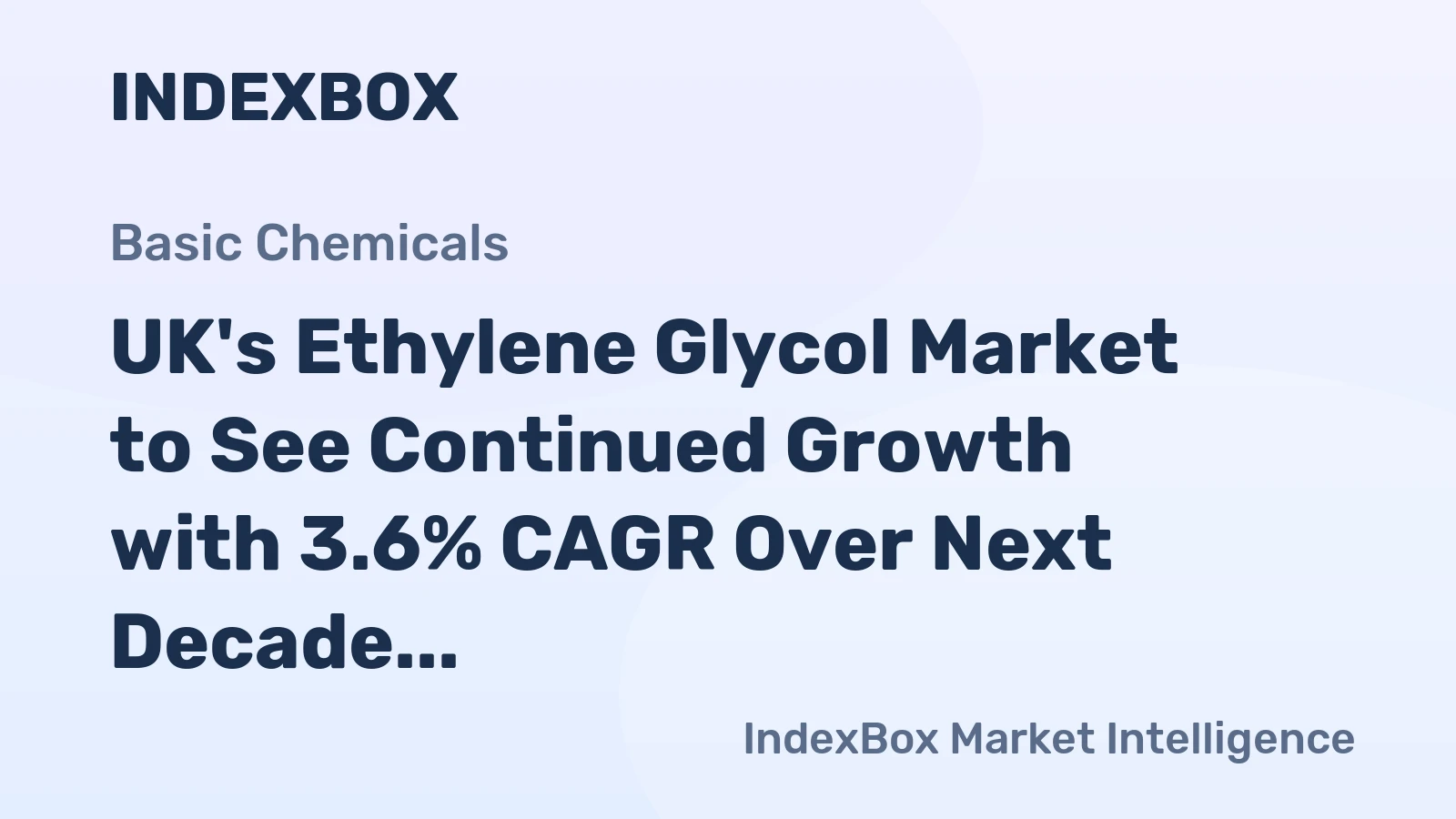 UK's Ethylene Glycol Market to See Continued Growth with 3.6% CAGR Over Next Decade