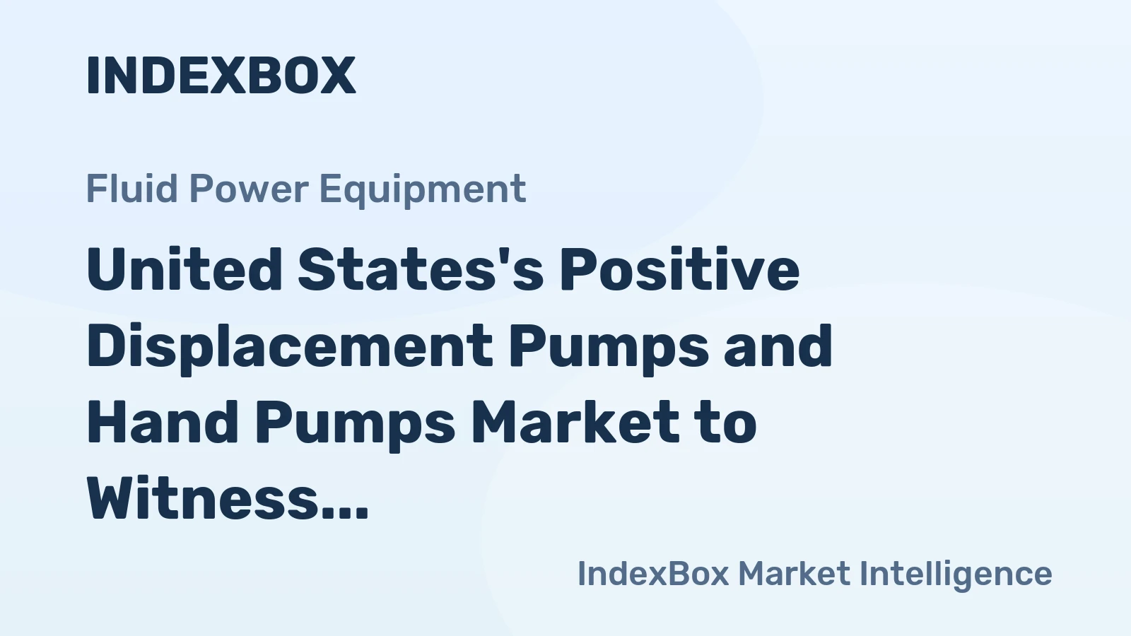United States's Positive Displacement Pumps and Hand Pumps Market to Witness Growth with +1.5% CAGR from 2024 to 2035