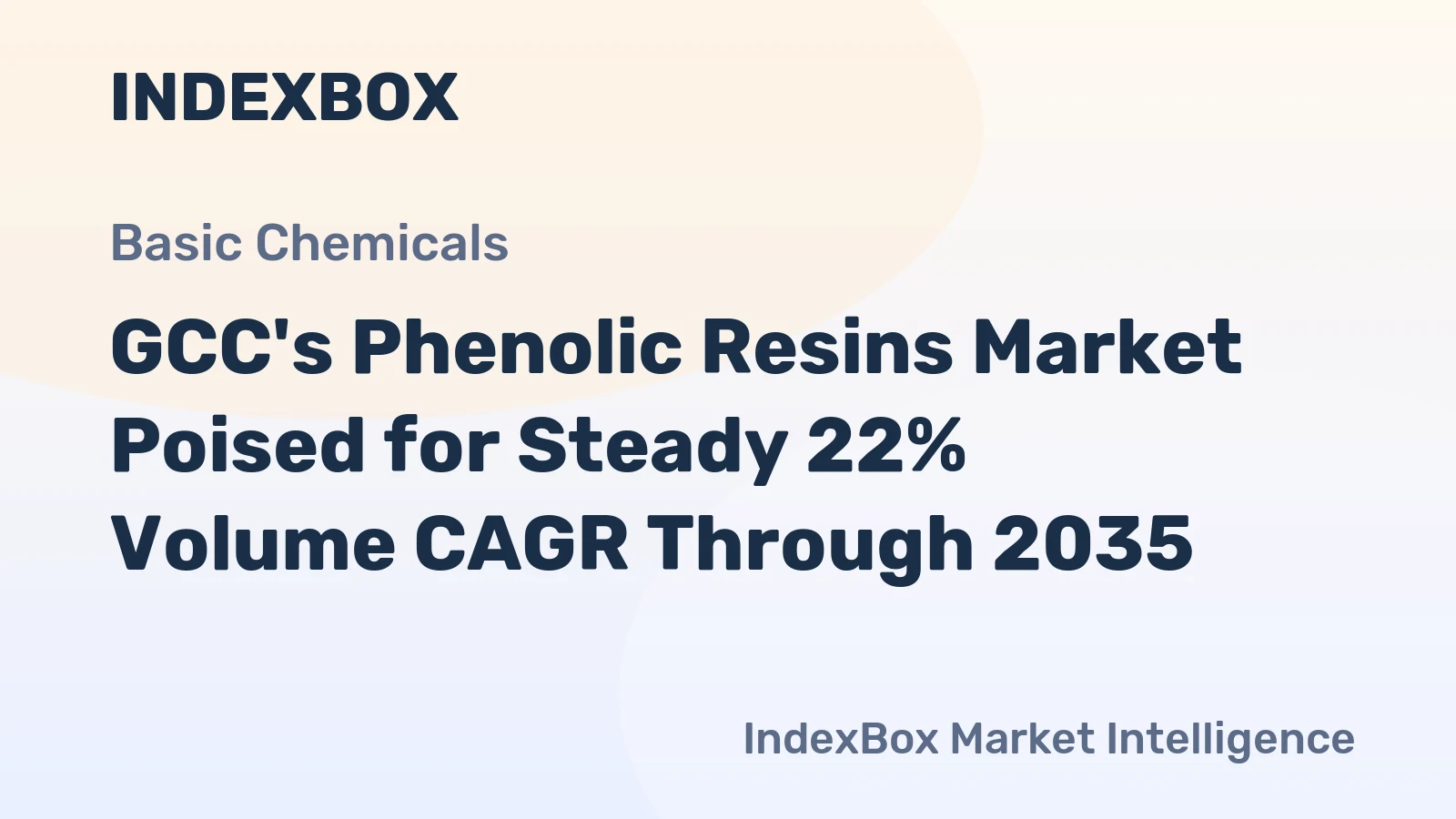 GCC's Phenolic Resins Market Poised for Steady 22% Volume CAGR Through 2035