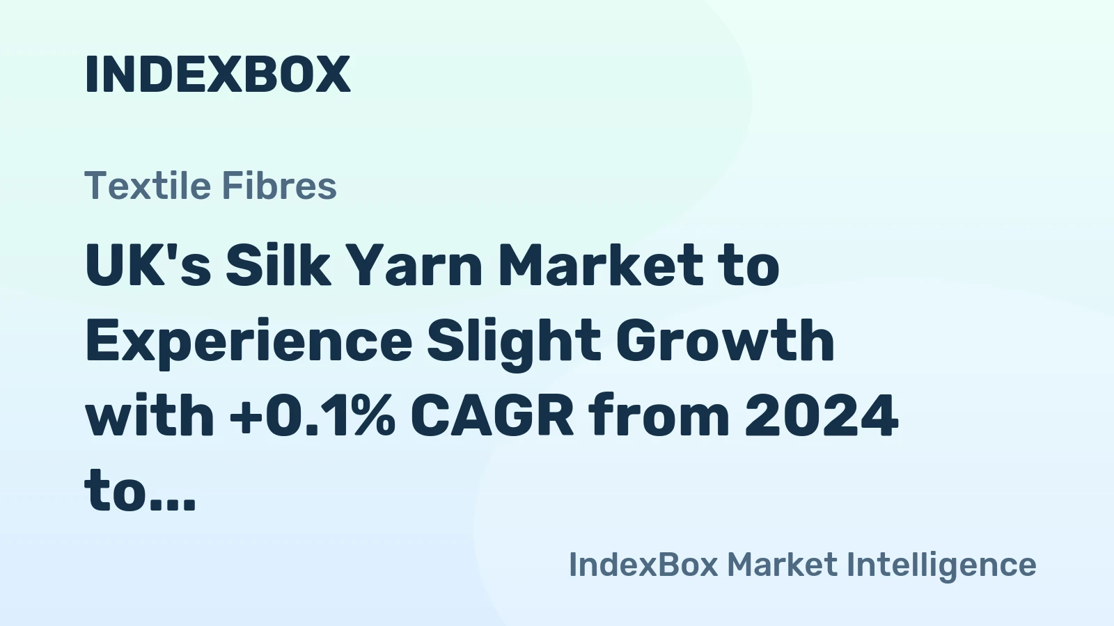 UK's Silk Yarn Market to Experience Slight Growth with +0.1% CAGR from 2024 to 2035