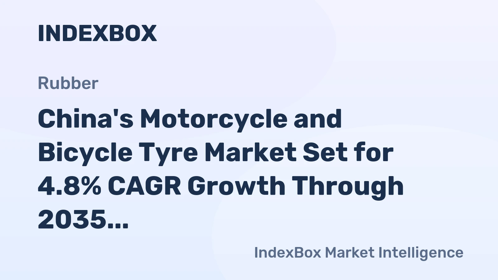 China's Motorcycle and Bicycle Tyre Market Set for 4.8% CAGR Growth Through 2035