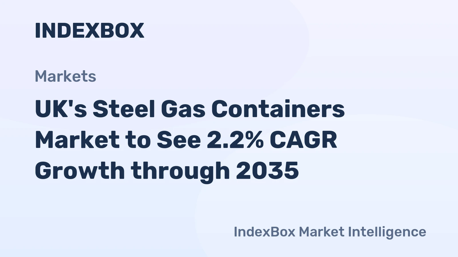 UK's Steel Gas Containers Market to See 2.2% CAGR Growth through 2035