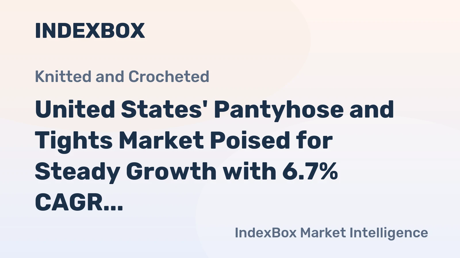 United States' Pantyhose and Tights Market Poised for Steady Growth with 6.7% CAGR in Value Through 2035