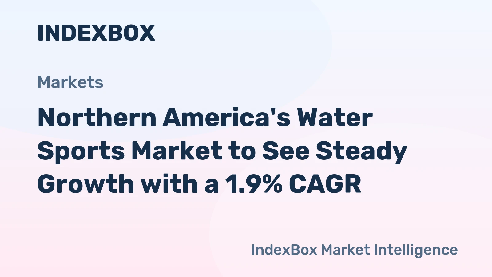 Northern America's Water Sports Market to See Steady Growth with a 1.9% CAGR