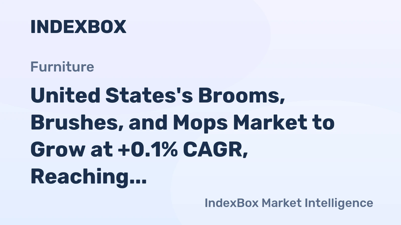 United States's Brooms, Brushes, and Mops Market to Grow at +0.1% CAGR, Reaching $4.4B by 2035