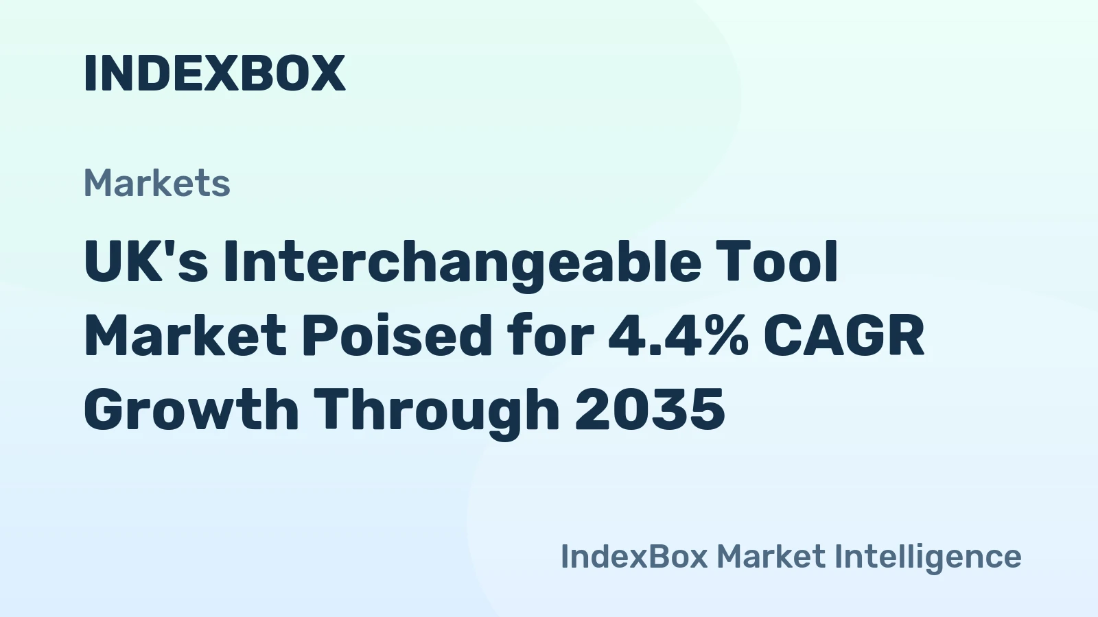 UK's Interchangeable Tool Market Poised for 4.4% CAGR Growth Through 2035