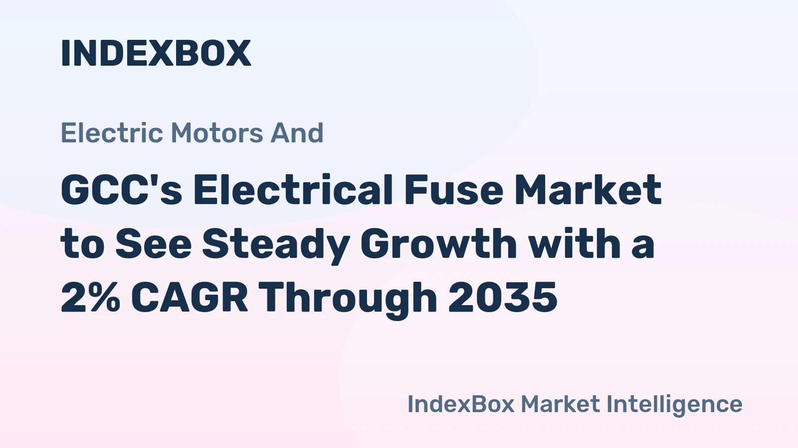 GCC's Electrical Fuse Market to See Steady Growth with a 2% CAGR Through 2035