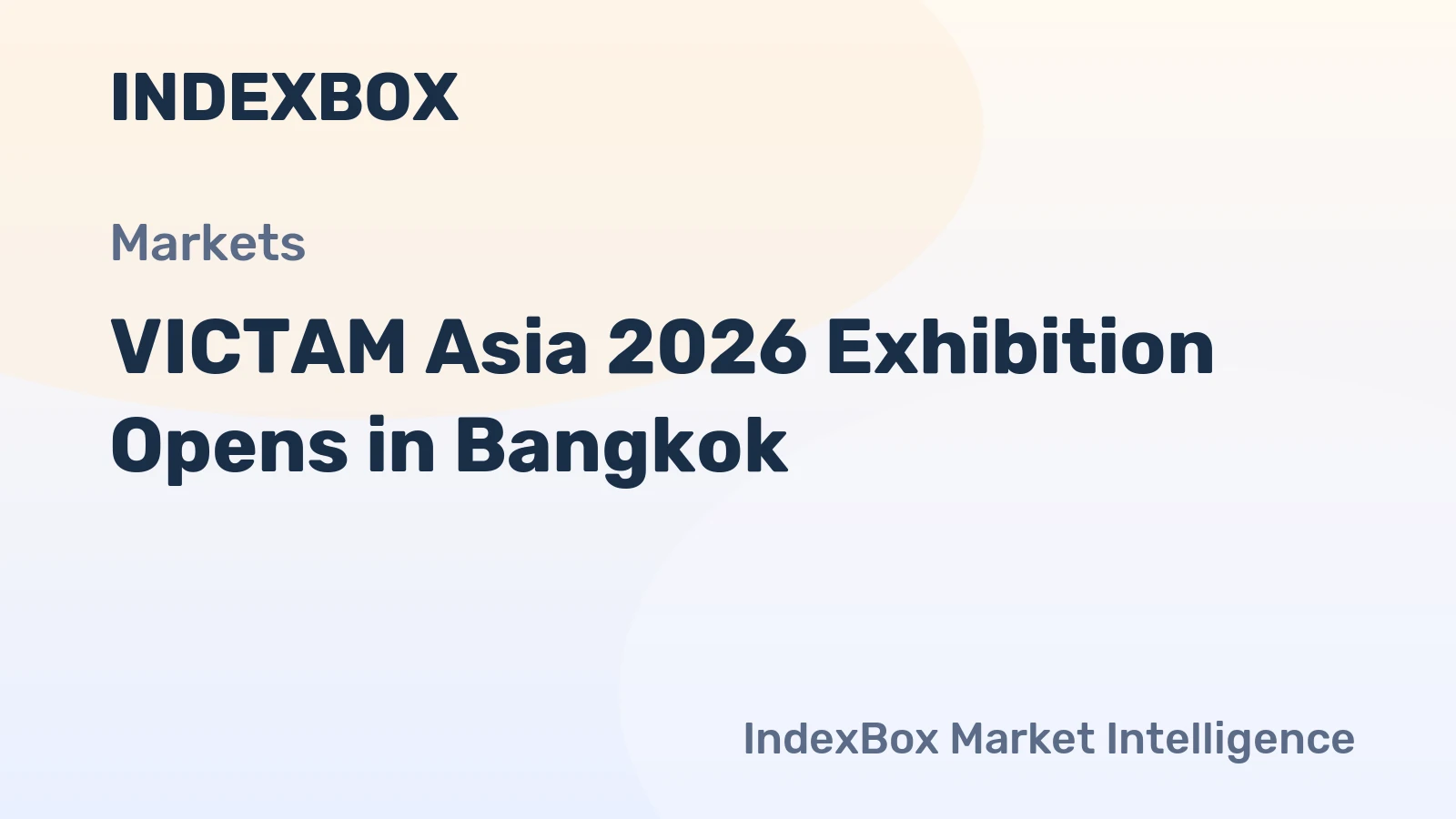 VICTAM Asia 2026 Exhibition Opens in Bangkok