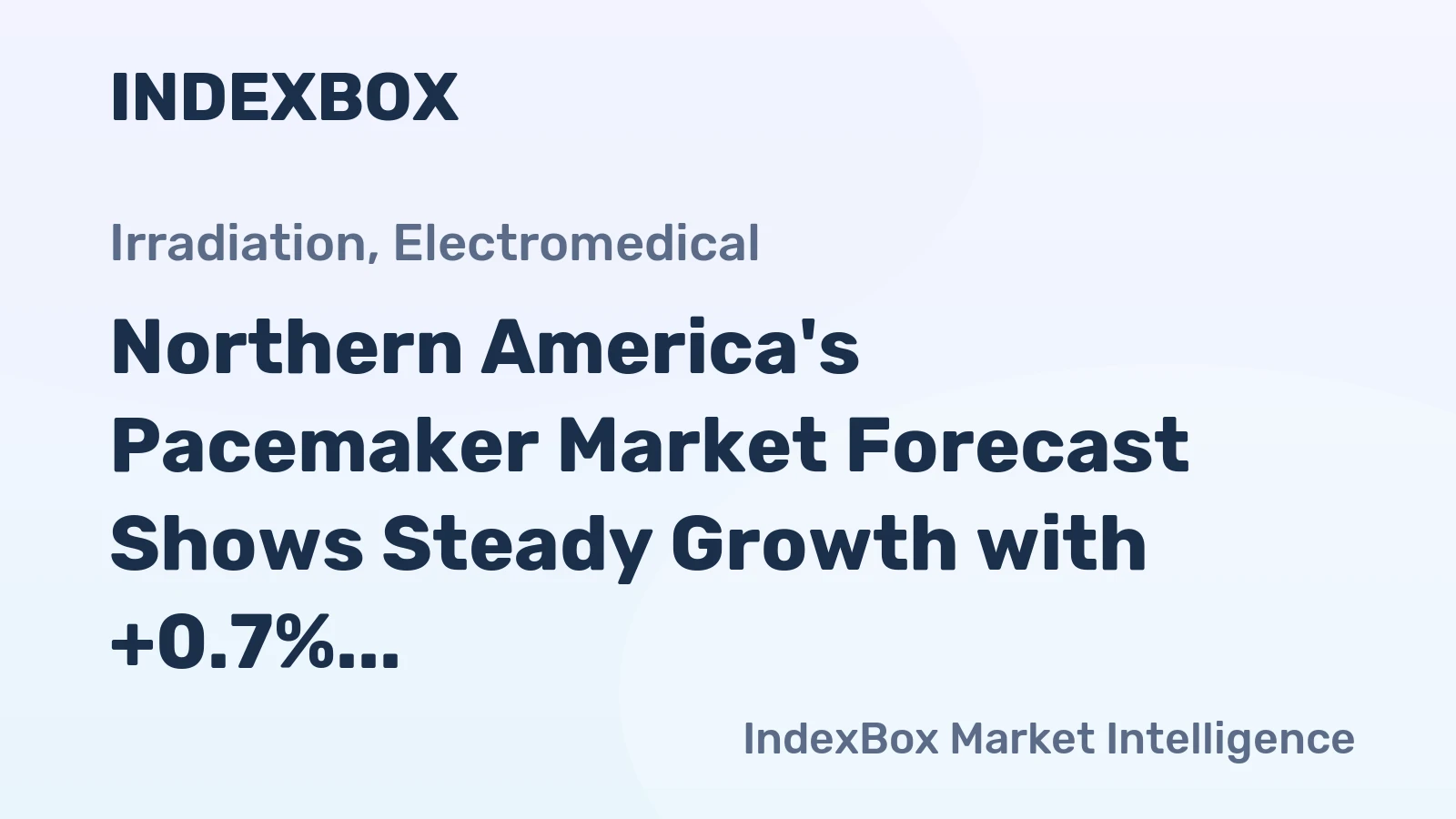Northern America's Pacemaker Market Forecast Shows Steady Growth with +0.7% CAGR Through 2035