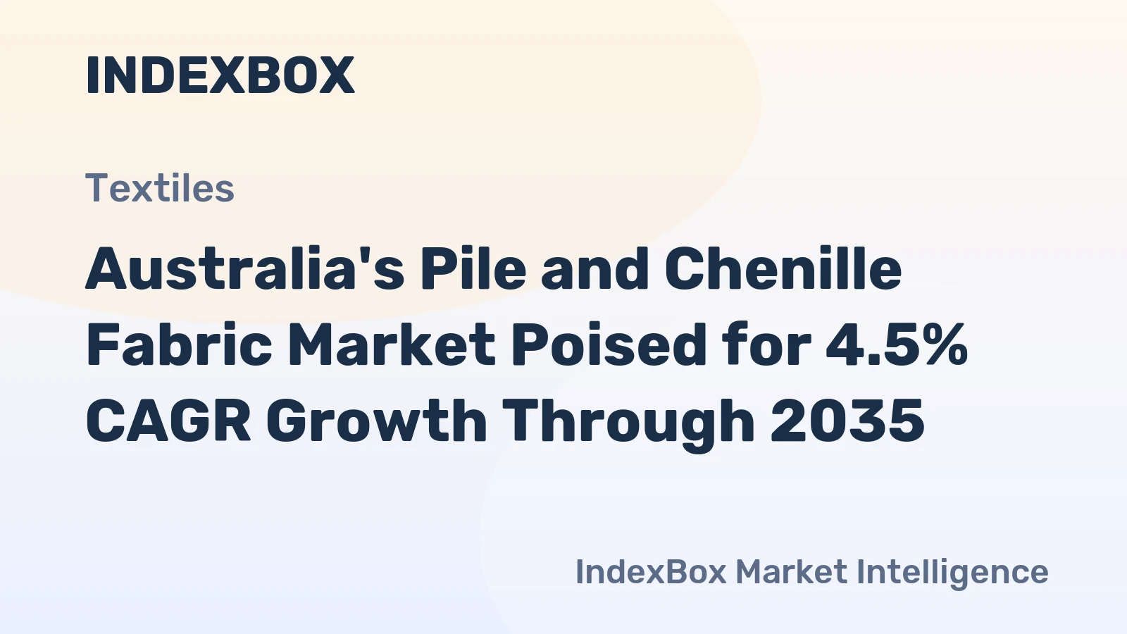 Australia's Pile and Chenille Fabric Market Poised for 4.5% CAGR Growth Through 2035