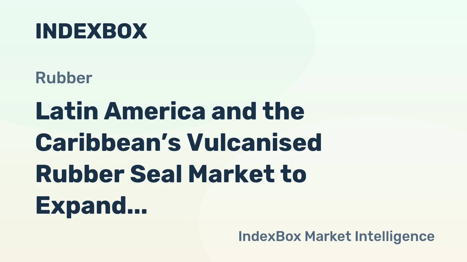 Latin America and the Caribbean’s Vulcanised Rubber Seal Market to Expand at a 0.5% CAGR Through 2035
