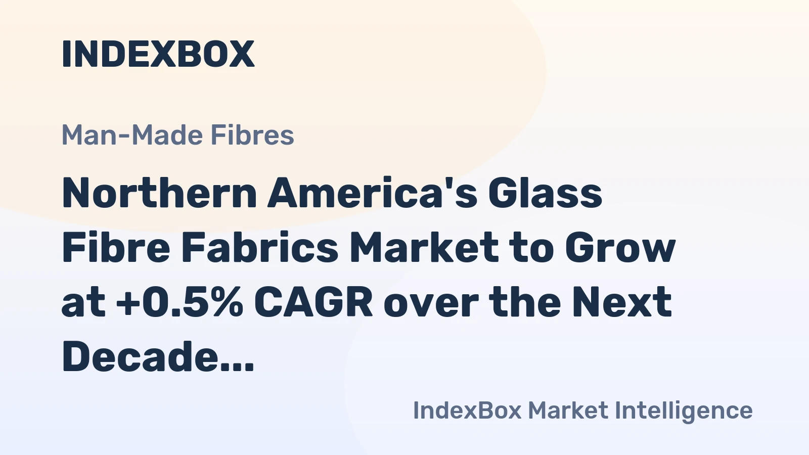 Northern America's Glass Fibre Fabrics Market to Grow at +0.5% CAGR over the Next Decade