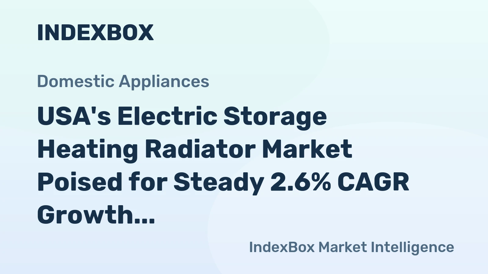 USA's Electric Storage Heating Radiator Market Poised for Steady 2.6% CAGR Growth Through 2035
