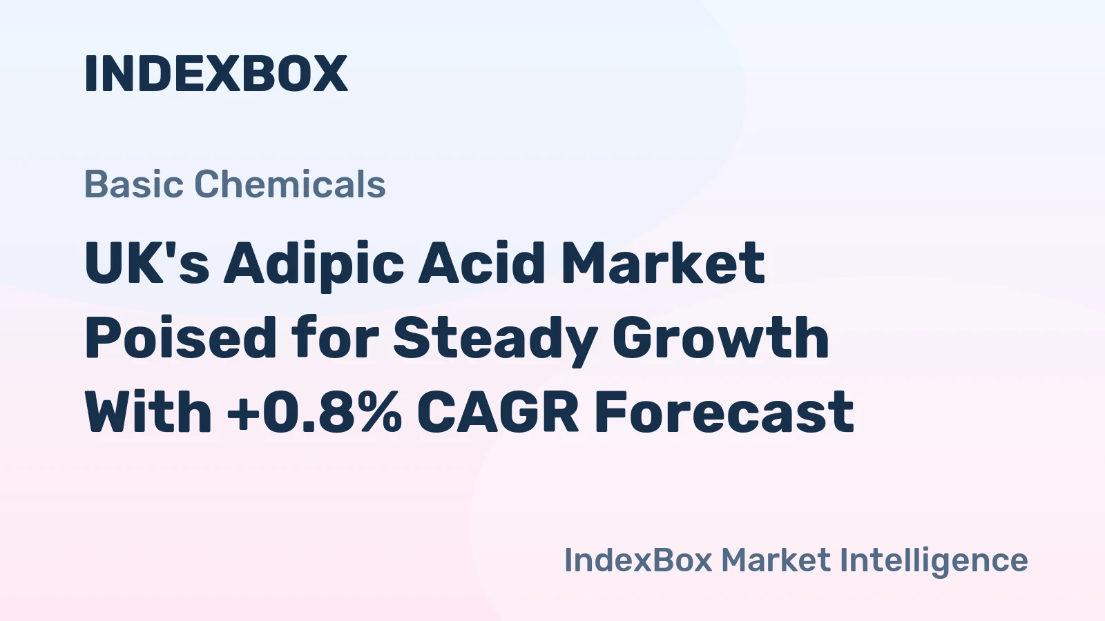 UK's Adipic Acid Market Poised for Steady Growth With +0.8% CAGR Forecast
