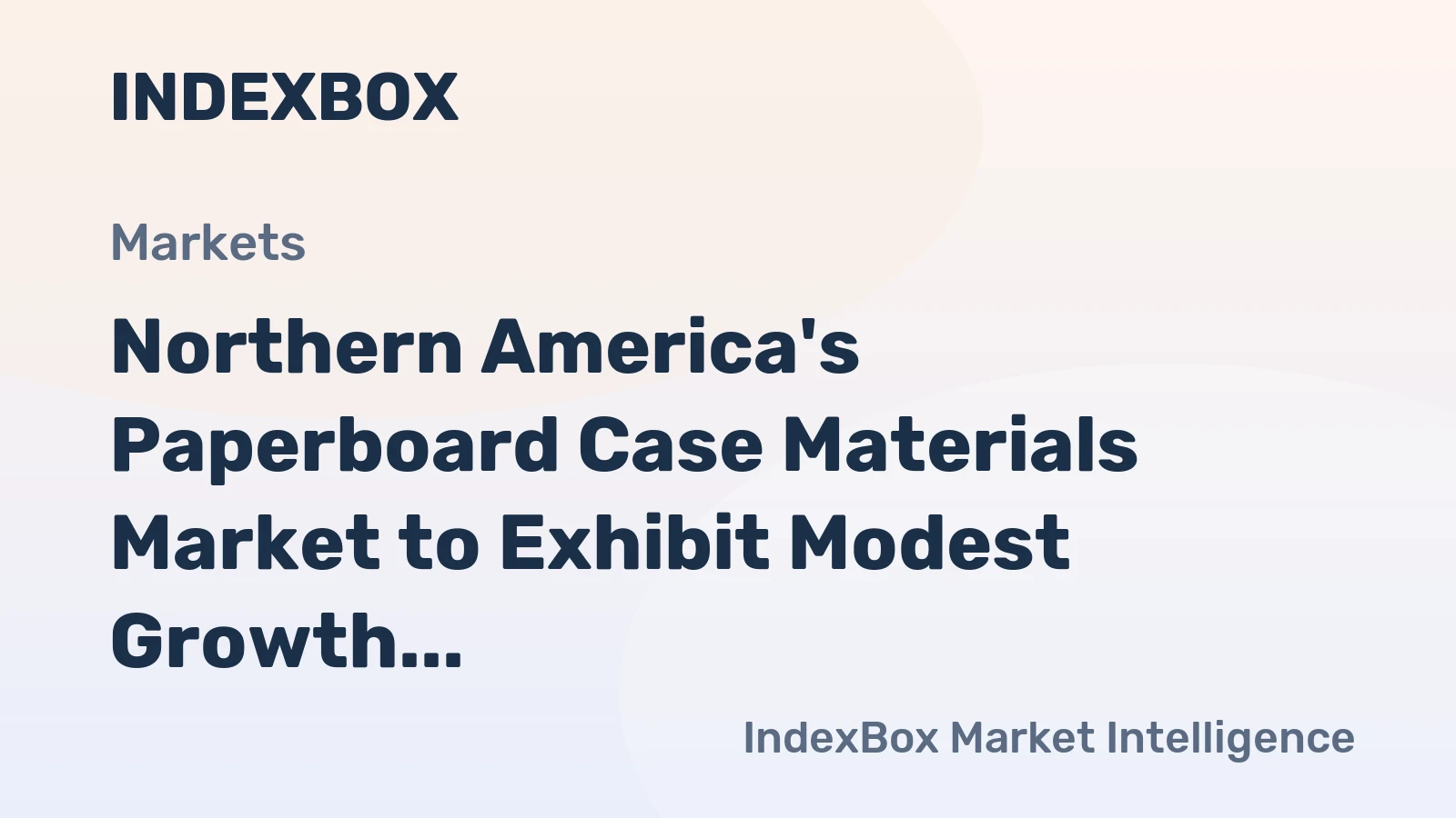 Northern America's Paperboard Case Materials Market to Exhibit Modest Growth with 0.1% CAGR through 2035