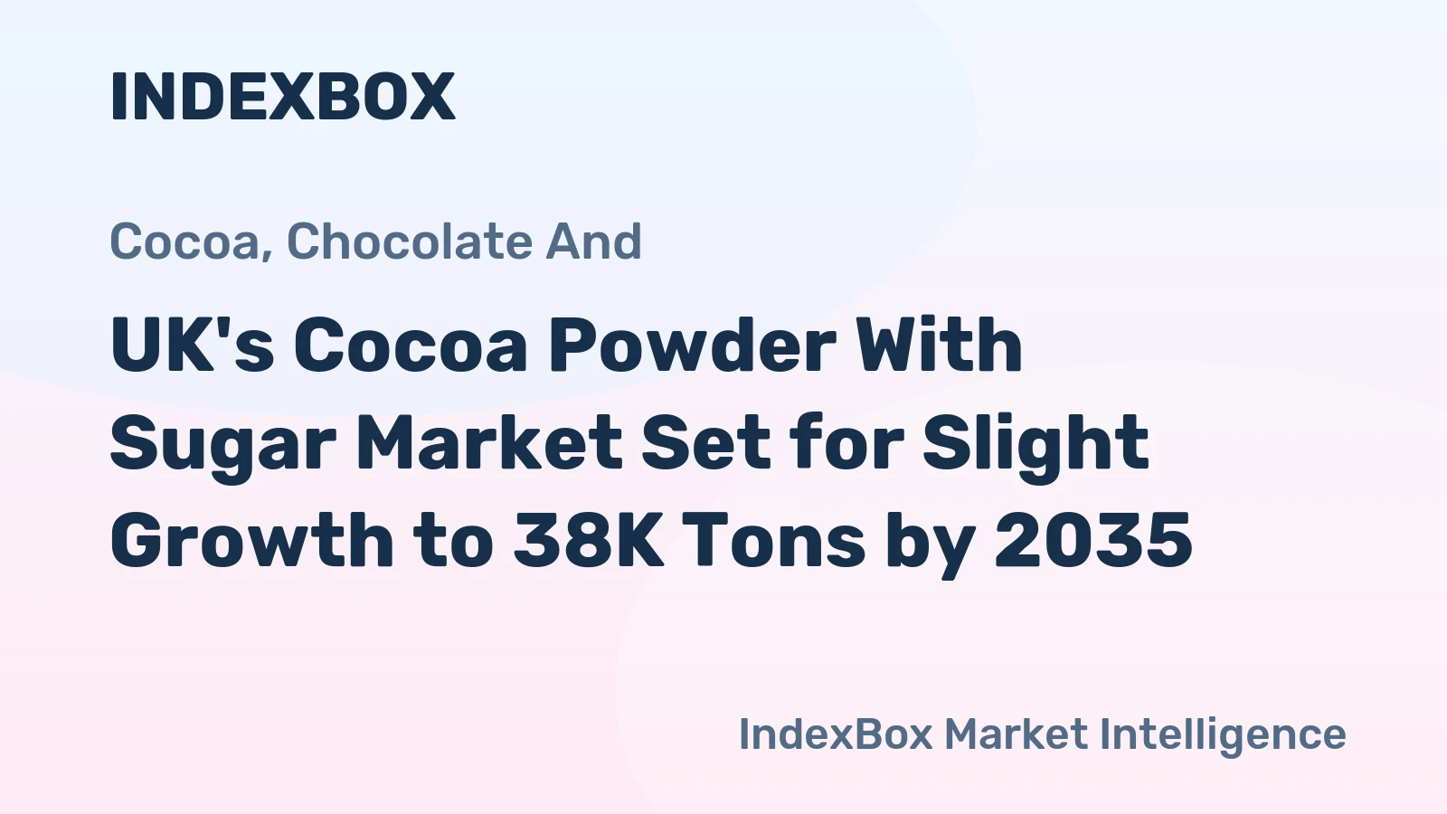 UK's Cocoa Powder With Sugar Market Set for Slight Growth to 38K Tons by 2035