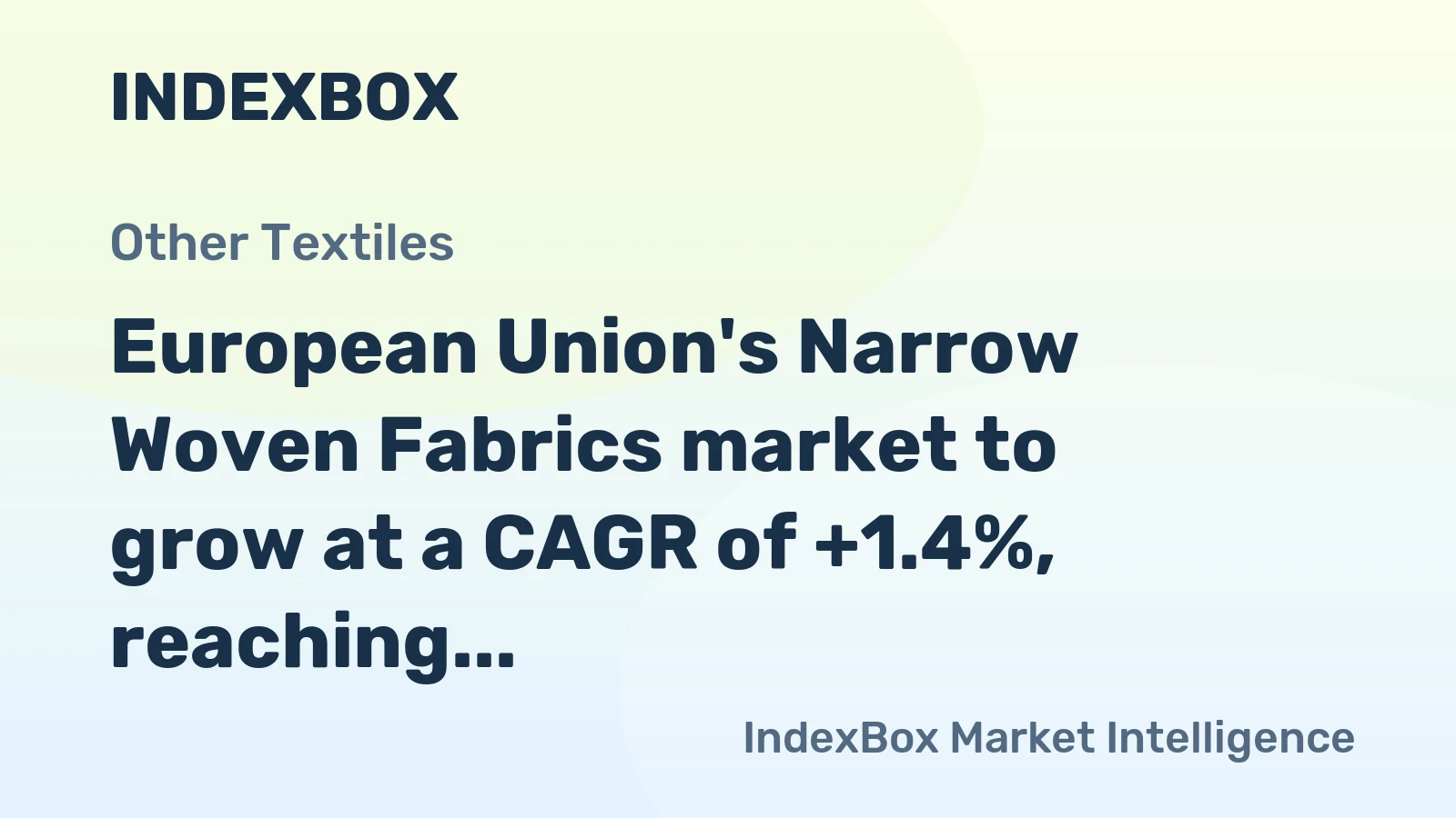 European Union's Narrow Woven Fabrics market to grow at a CAGR of +1.4%, reaching 186K tons by 2035, driven by sustained demand.