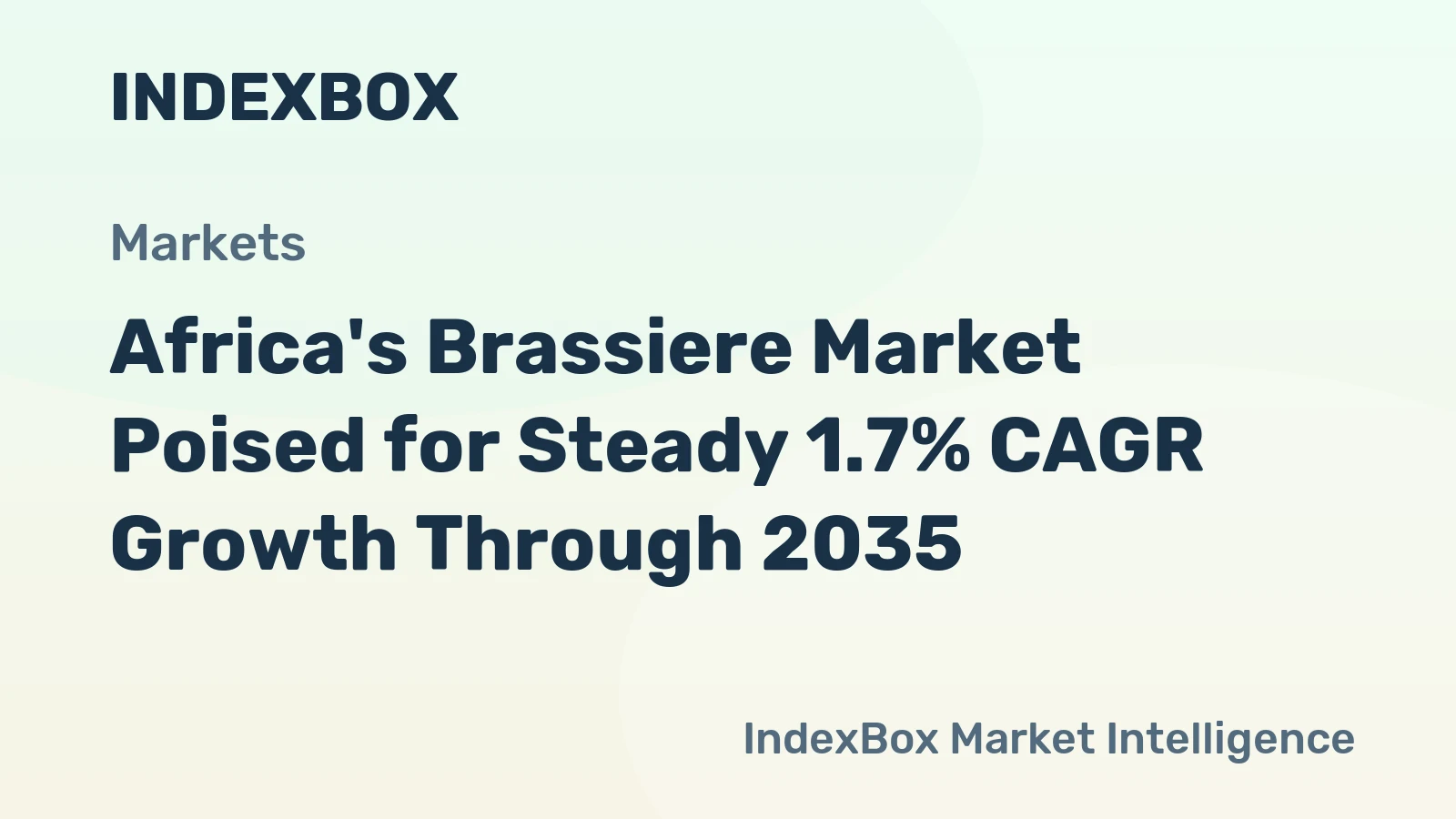 Africa's Brassiere Market Poised for Steady 1.7% CAGR Growth Through 2035