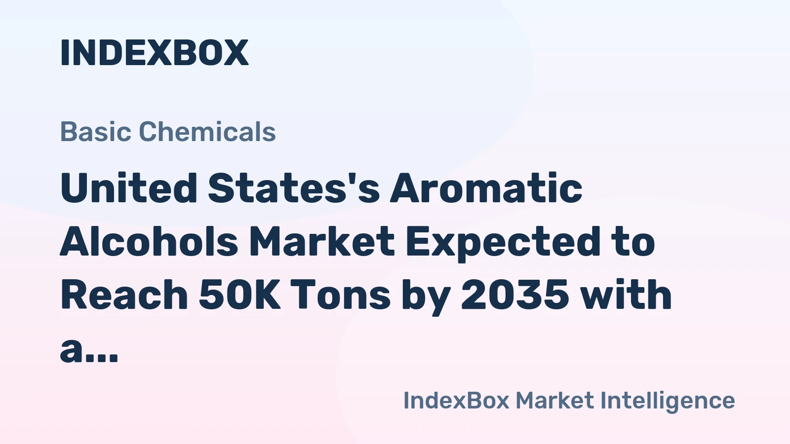 United States's Aromatic Alcohols Market Expected to Reach 50K Tons by 2035 with a Value of $399M
