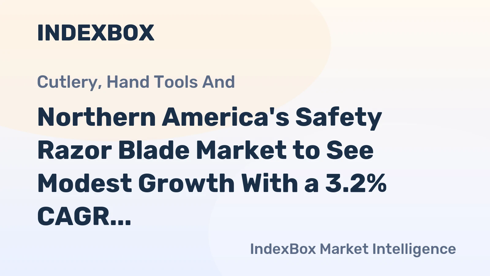 Northern America's Safety Razor Blade Market to See Modest Growth With a 3.2% CAGR in Value