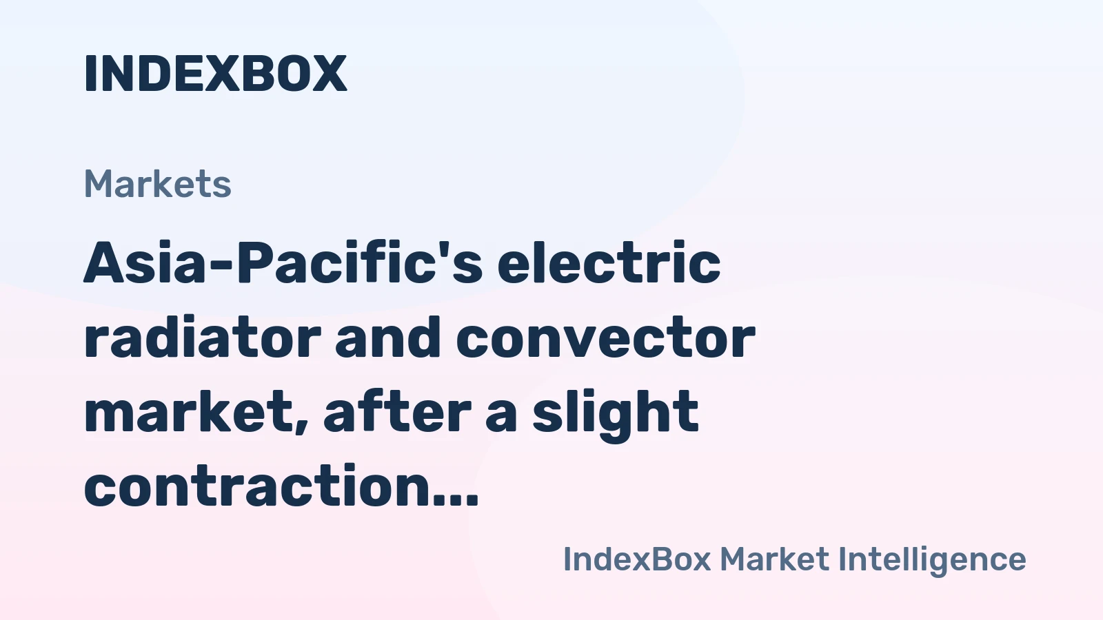 Asia-Pacific's electric radiator and convector market, after a slight contraction to 85M units and $2.7B in 2024, is forecast for modest growth to 87M units and $2.9B by 2035.