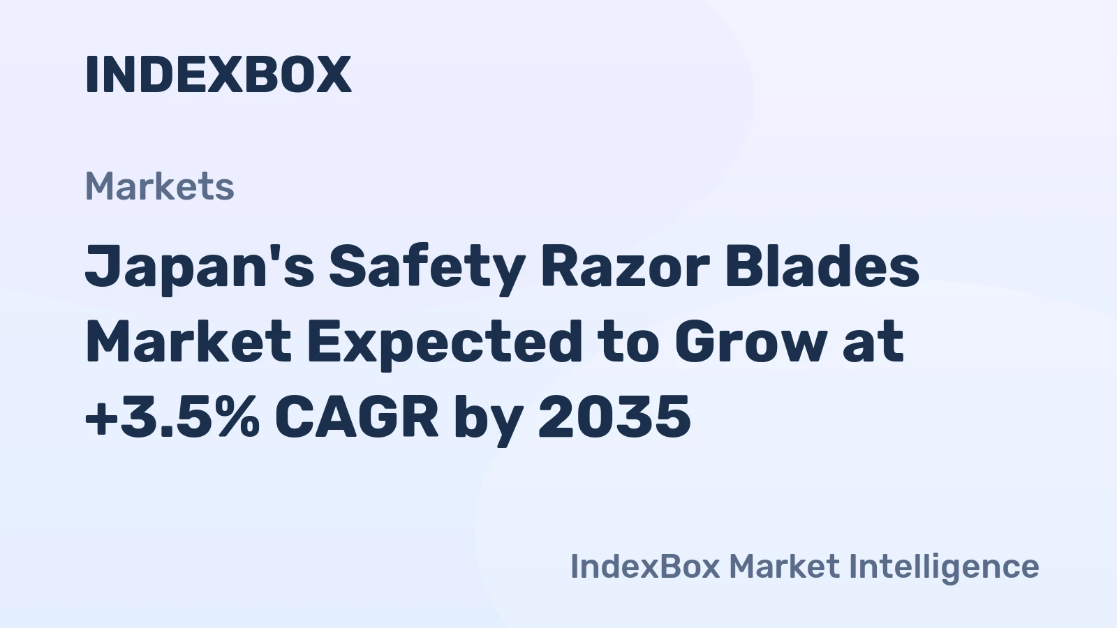 Japan's Safety Razor Blades Market Expected to Grow at +3.5% CAGR by 2035
