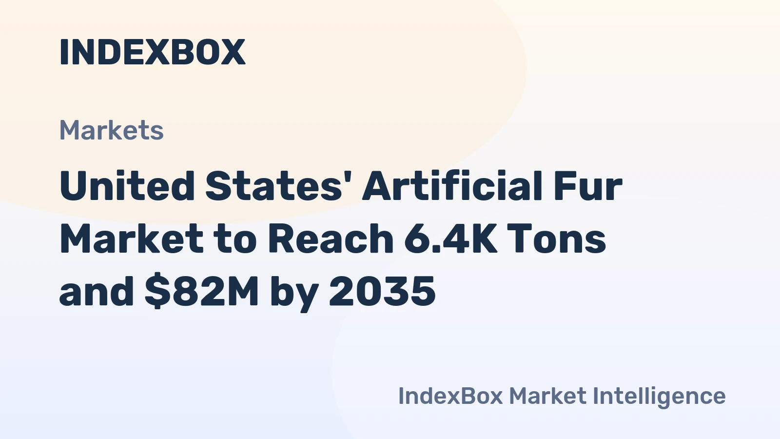 United States' Artificial Fur Market to Reach 6.4K Tons and $82M by 2035