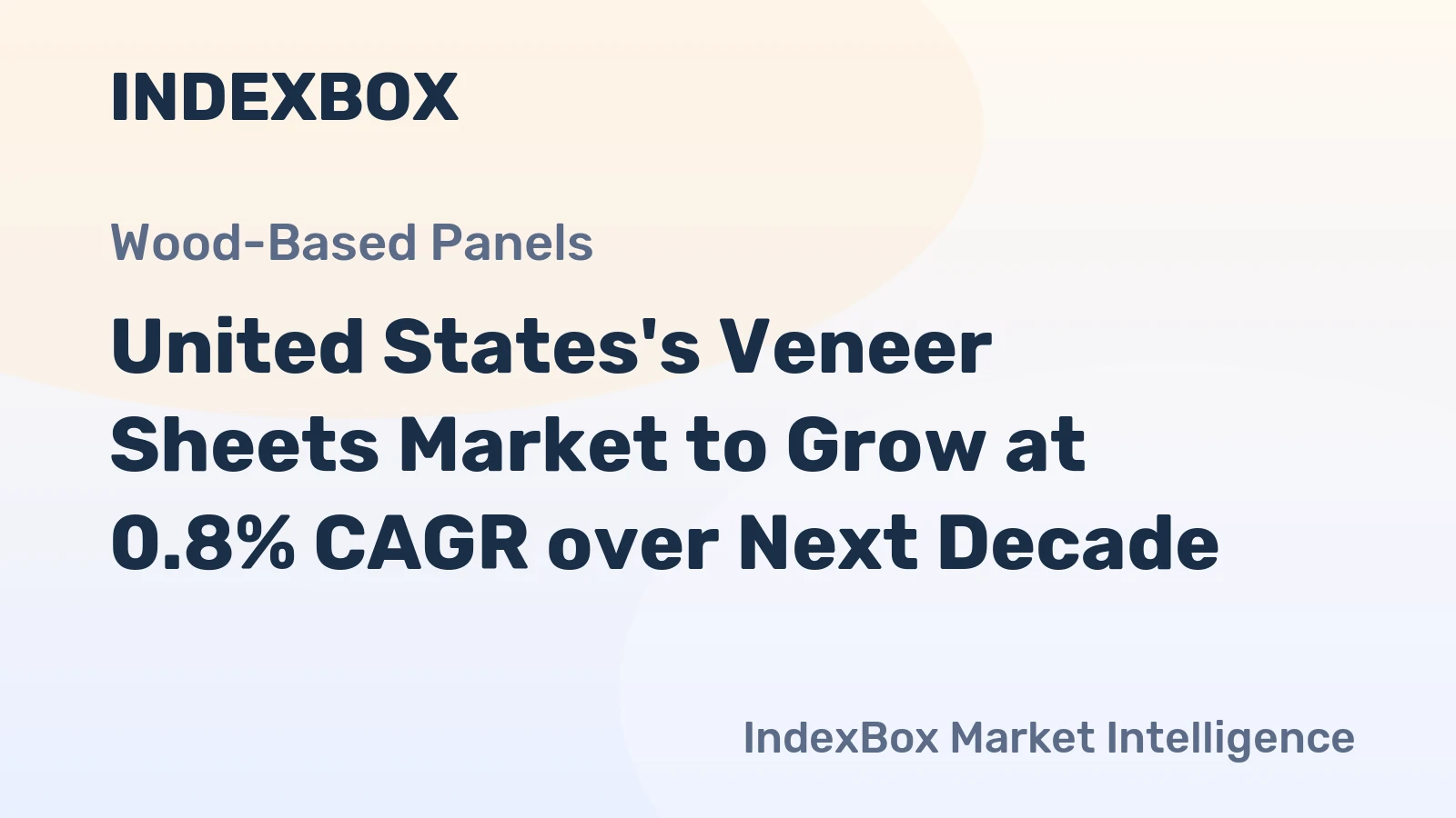 United States's Veneer Sheets Market to Grow at 0.8% CAGR over Next Decade