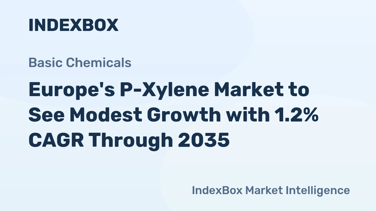 Europe's P-Xylene Market to See Modest Growth with 1.2% CAGR Through 2035