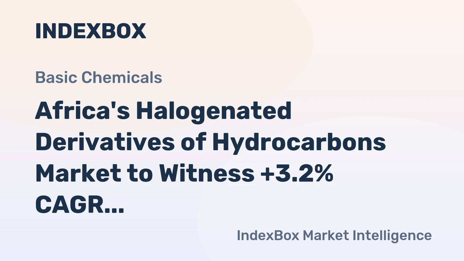 Africa's Halogenated Derivatives of Hydrocarbons Market to Witness +3.2% CAGR Growth by 2035