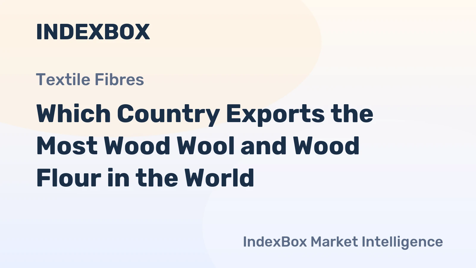 Which Country Exports the Most Wood Wool and Wood Flour in the World?
