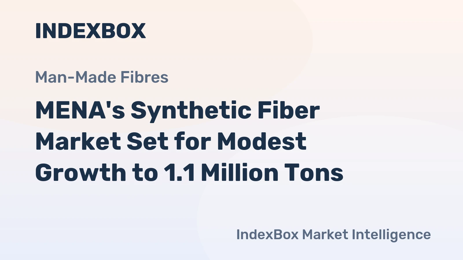 MENA's Synthetic Fiber Market Set for Modest Growth to 1.1 Million Tons
