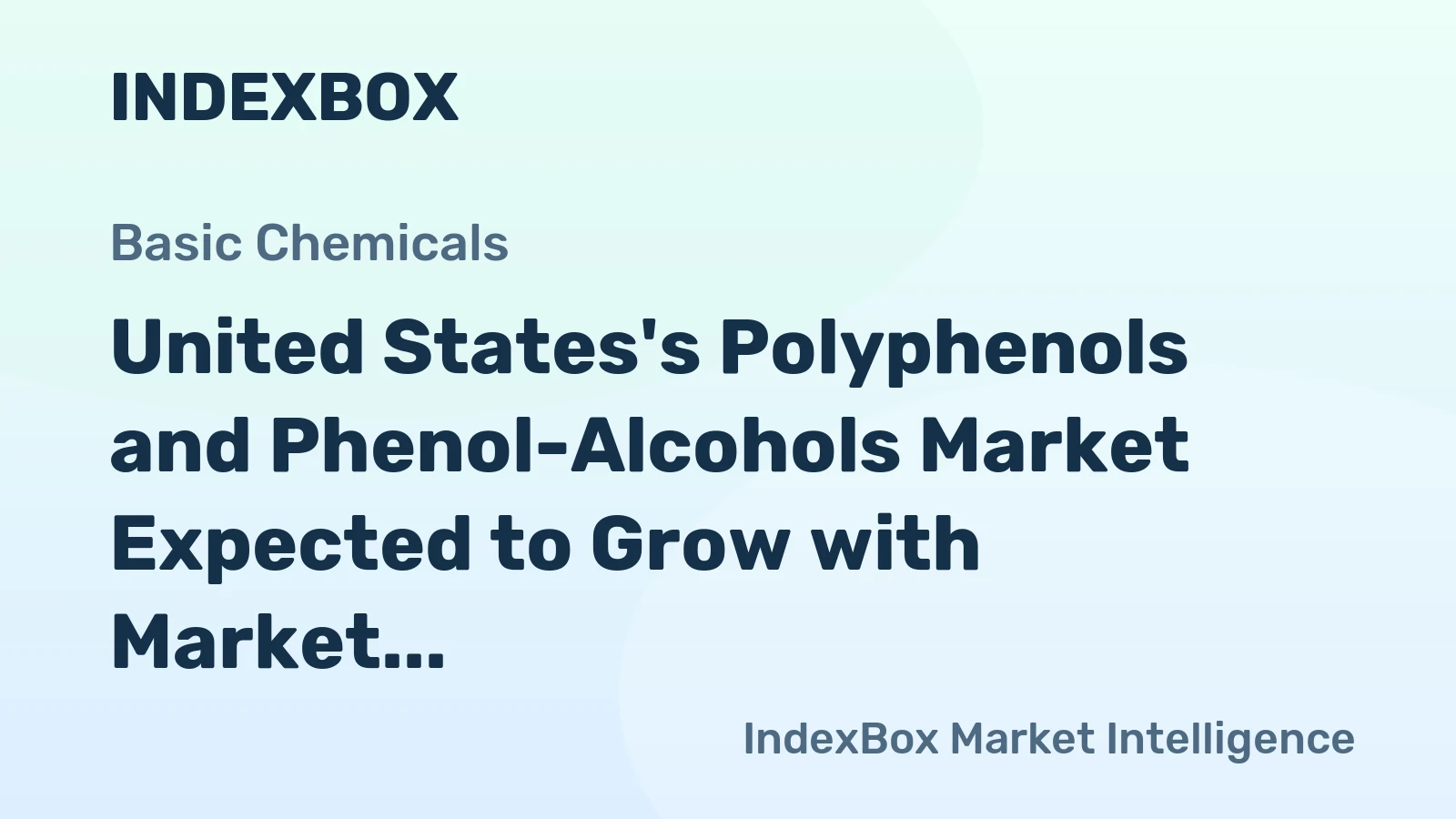 United States's Polyphenols and Phenol-Alcohols Market Expected to Grow with Market Volume Reaching 31K Tons and Market Value Reaching $258M by 2035