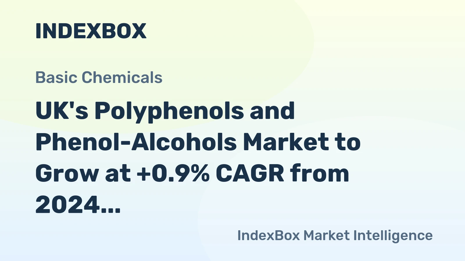 UK's Polyphenols and Phenol-Alcohols Market to Grow at +0.9% CAGR from 2024 to 2035