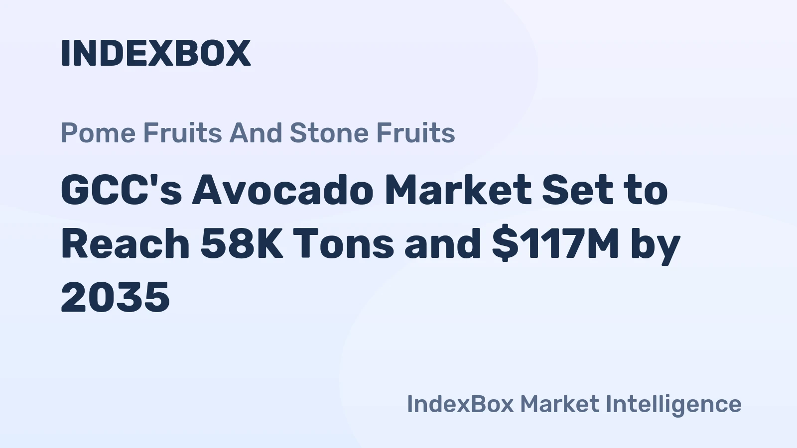 GCC's Avocado Market Set to Reach 58K Tons and $117M by 2035