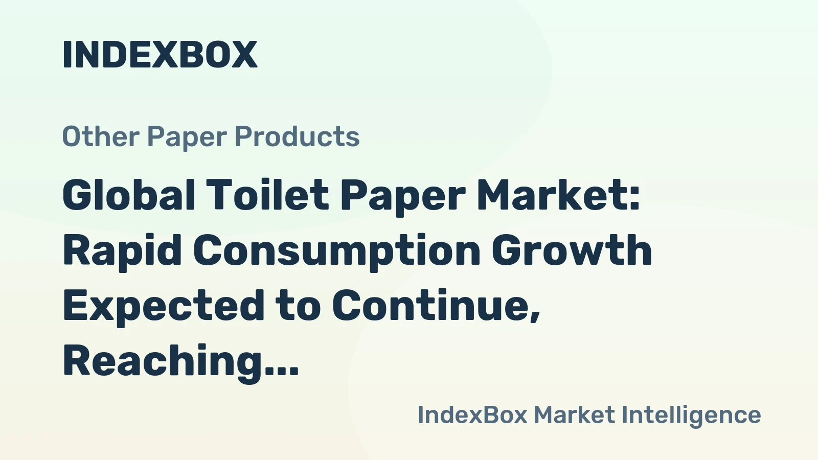Global Toilet Paper Market: Rapid Consumption Growth Expected to Continue, Reaching 50M Tons by 2035