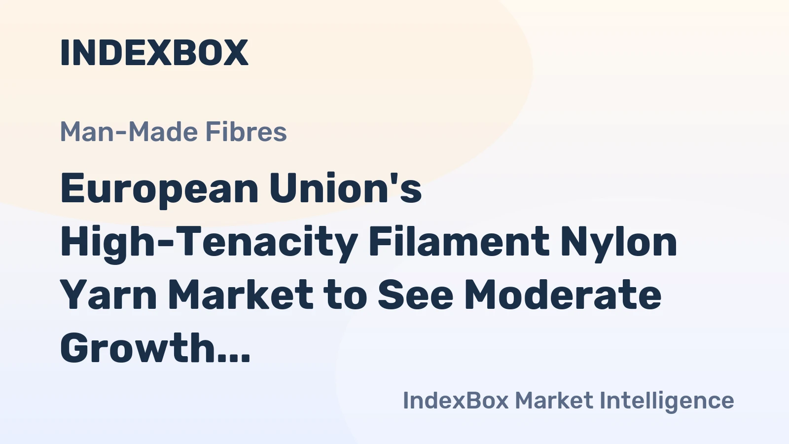 European Union's High-Tenacity Filament Nylon Yarn Market to See Moderate Growth with CAGR of +1.0% from 2024 to 2035