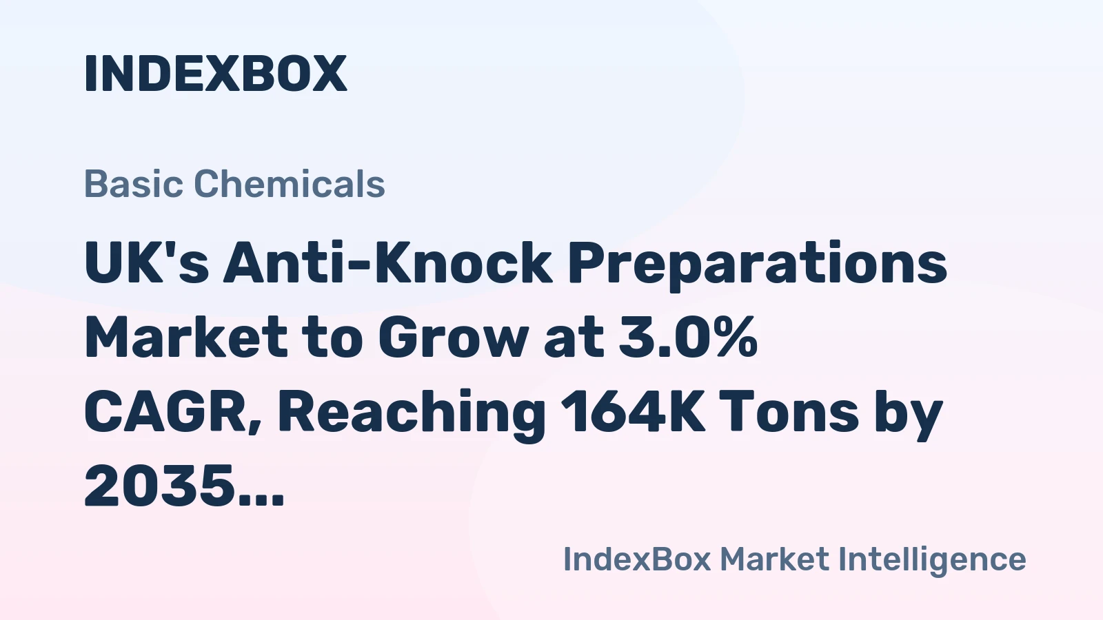 UK's Anti-Knock Preparations Market to Grow at 3.0% CAGR, Reaching 164K Tons by 2035
