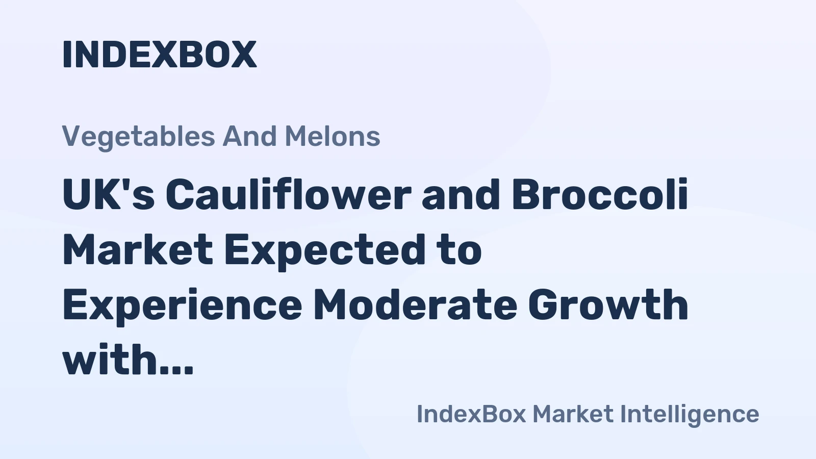 UK's Cauliflower and Broccoli Market Expected to Experience Moderate Growth with CAGR of +1.6% from 2024 to 2035