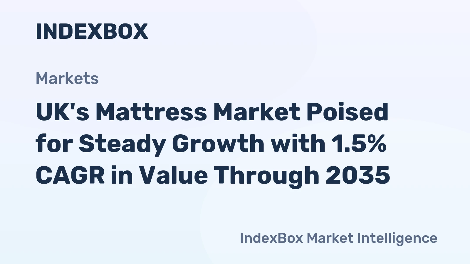 UK's Mattress Market Poised for Steady Growth with 1.5% CAGR in Value Through 2035