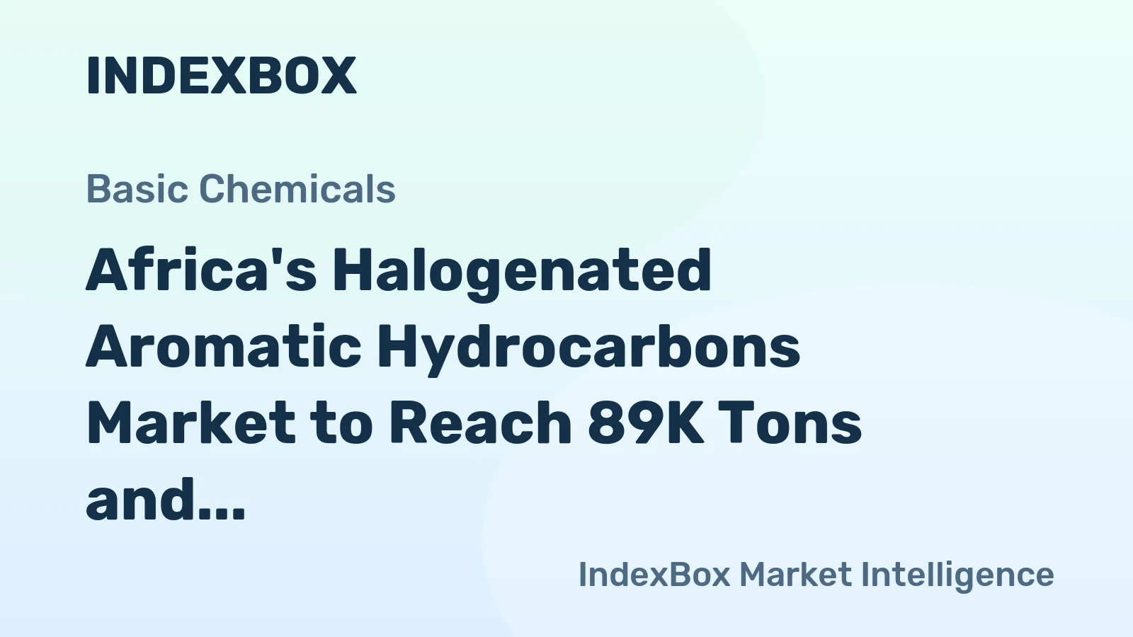Africa's Halogenated Aromatic Hydrocarbons Market to Reach 89K Tons and $247M by 2035