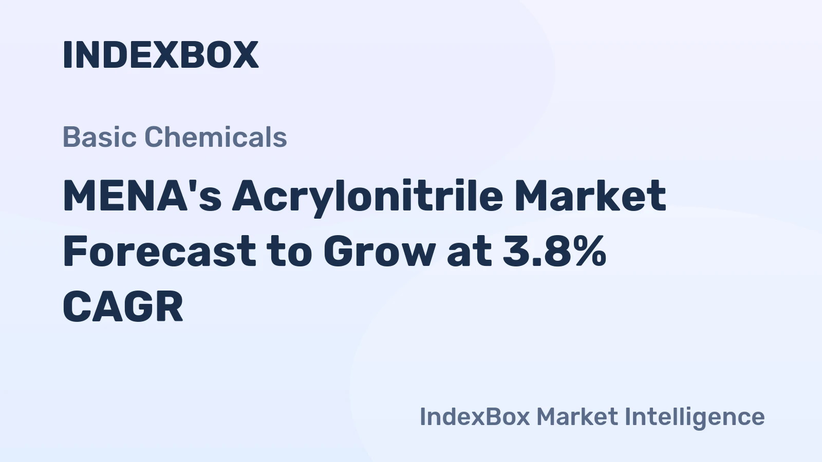 MENA's Acrylonitrile Market Forecast to Grow at 3.8% CAGR