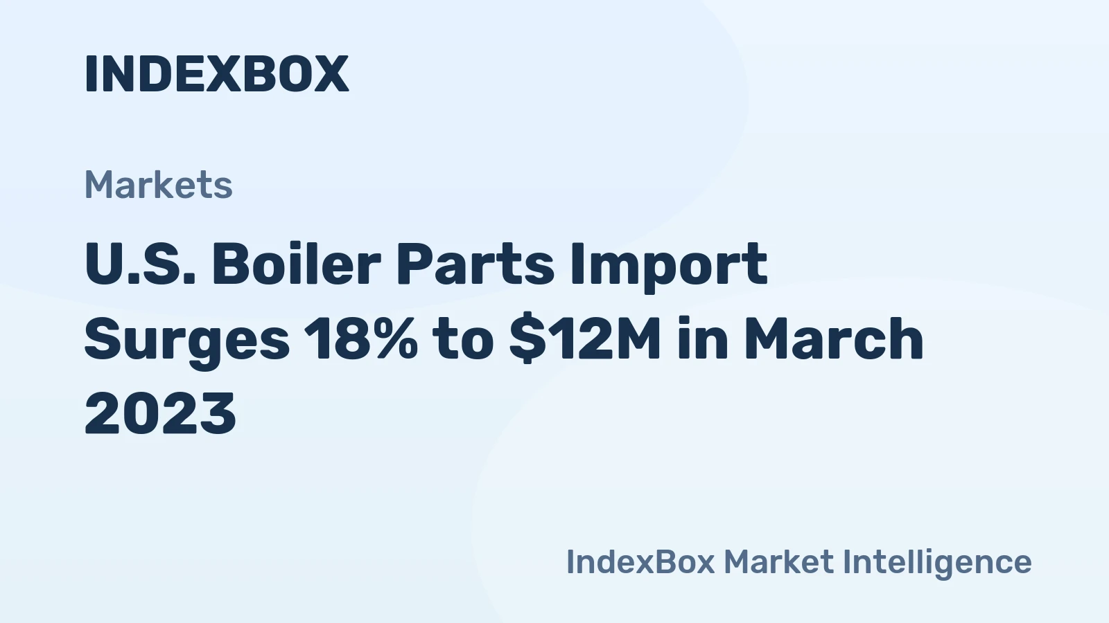 U.S. Boiler Parts Import Surges 18% to $12M in March 2023